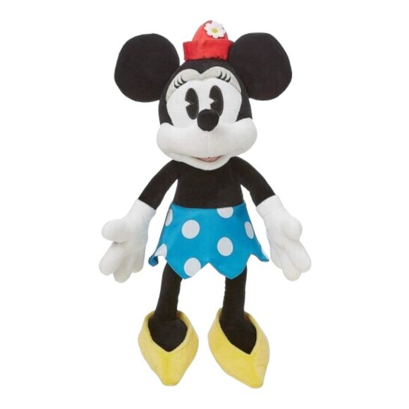 Disney | Toys | Disney Store Classic Minnie Mouse Vintage Style Plush ...